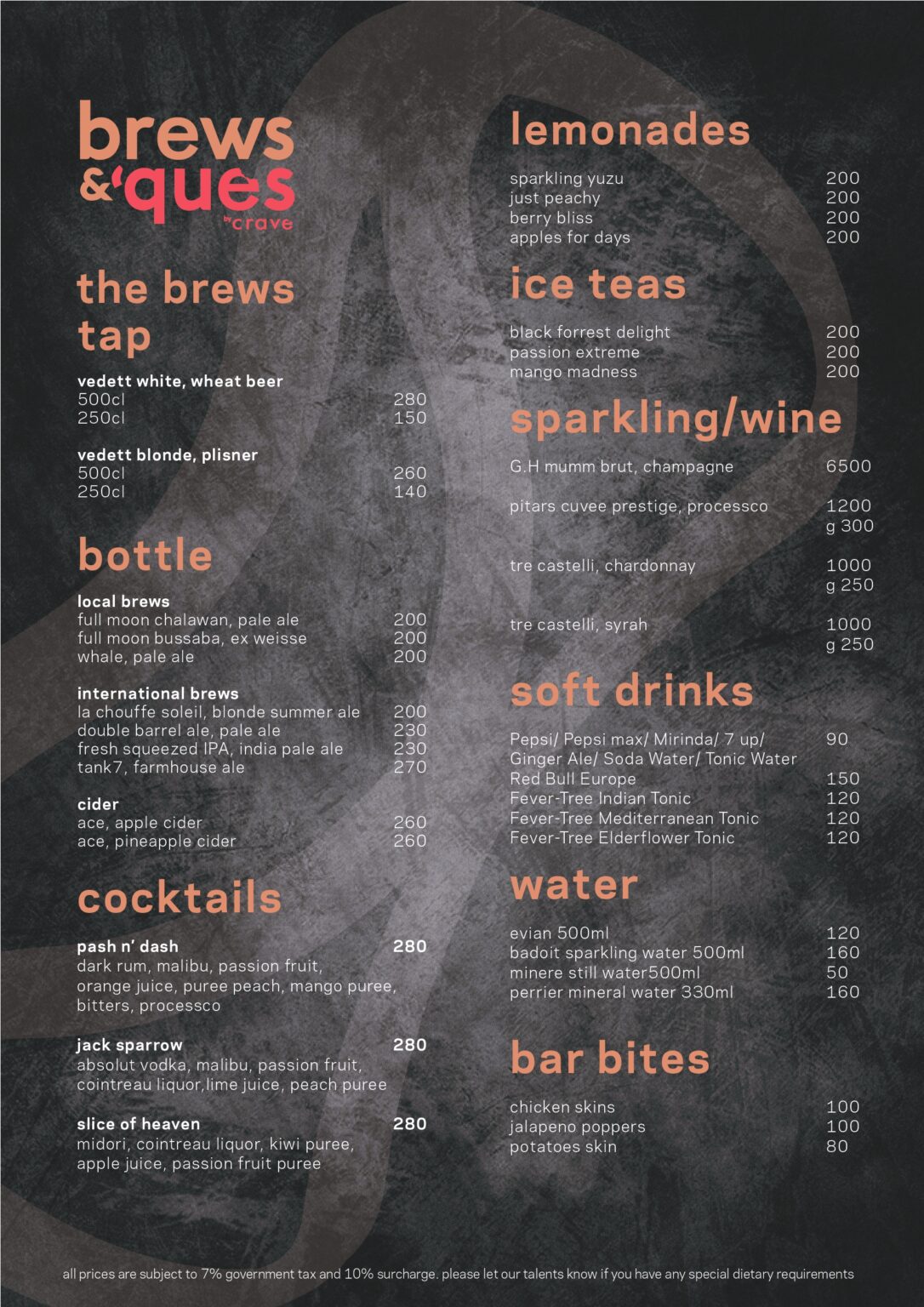 バンコクの夜景が広がる屋外ダイニング「brews＆‘ques by Crave」が30％割引中 | タイランドハイパーリンクス：Thai Hyper