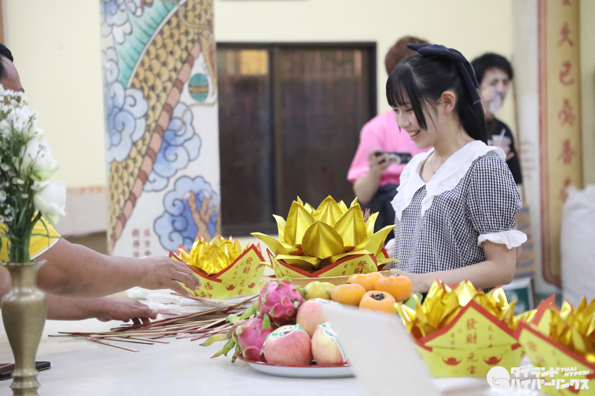 FES☆TIVE、Sumomo、Euphonie☆～シラチャの中華神社「Peaw Yeang Tai」を訪問 | タイランドハイパーリンクス：Thai Hyper